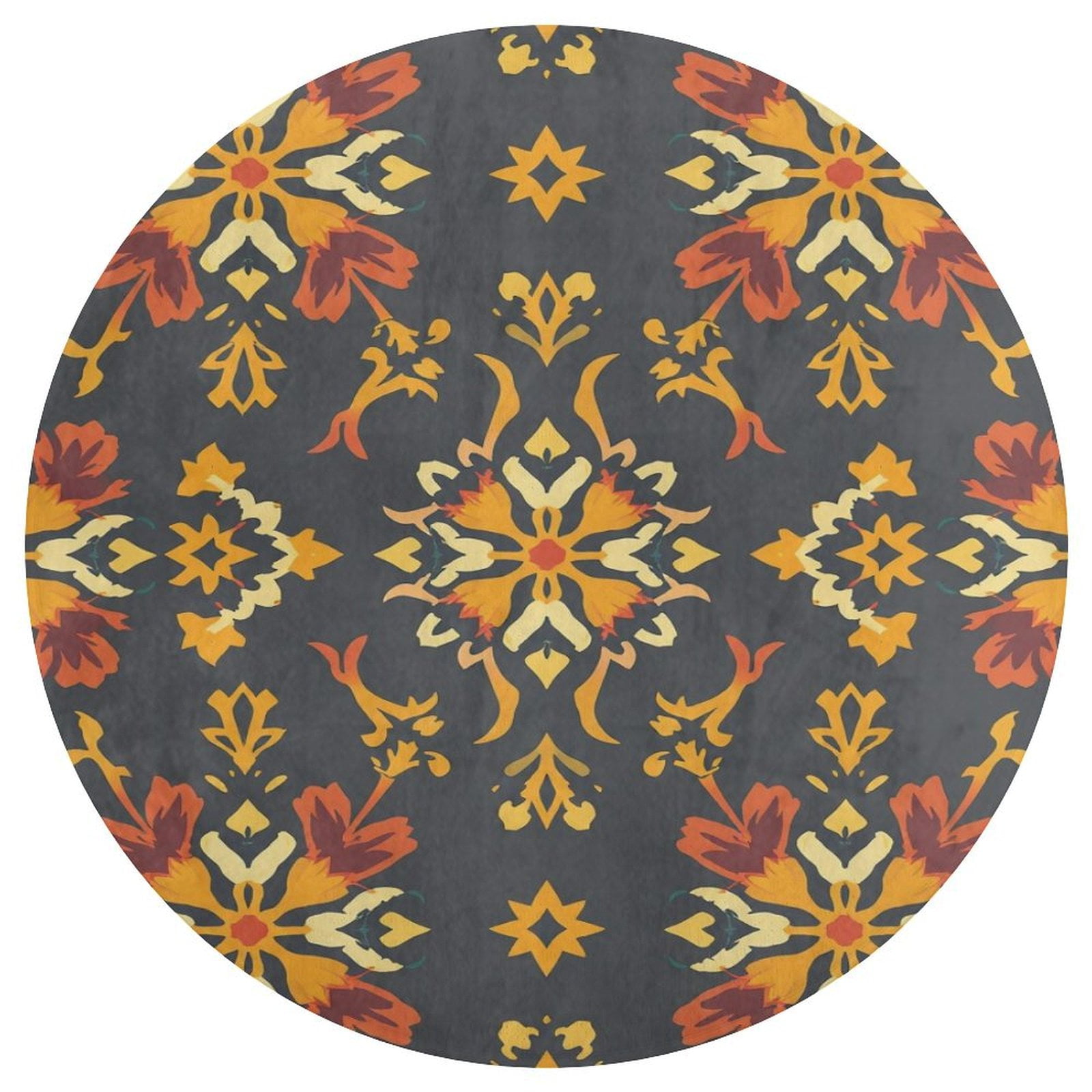 Bohemian Pattern Round Carpet Living Room Carpet Modern And Stylish ...