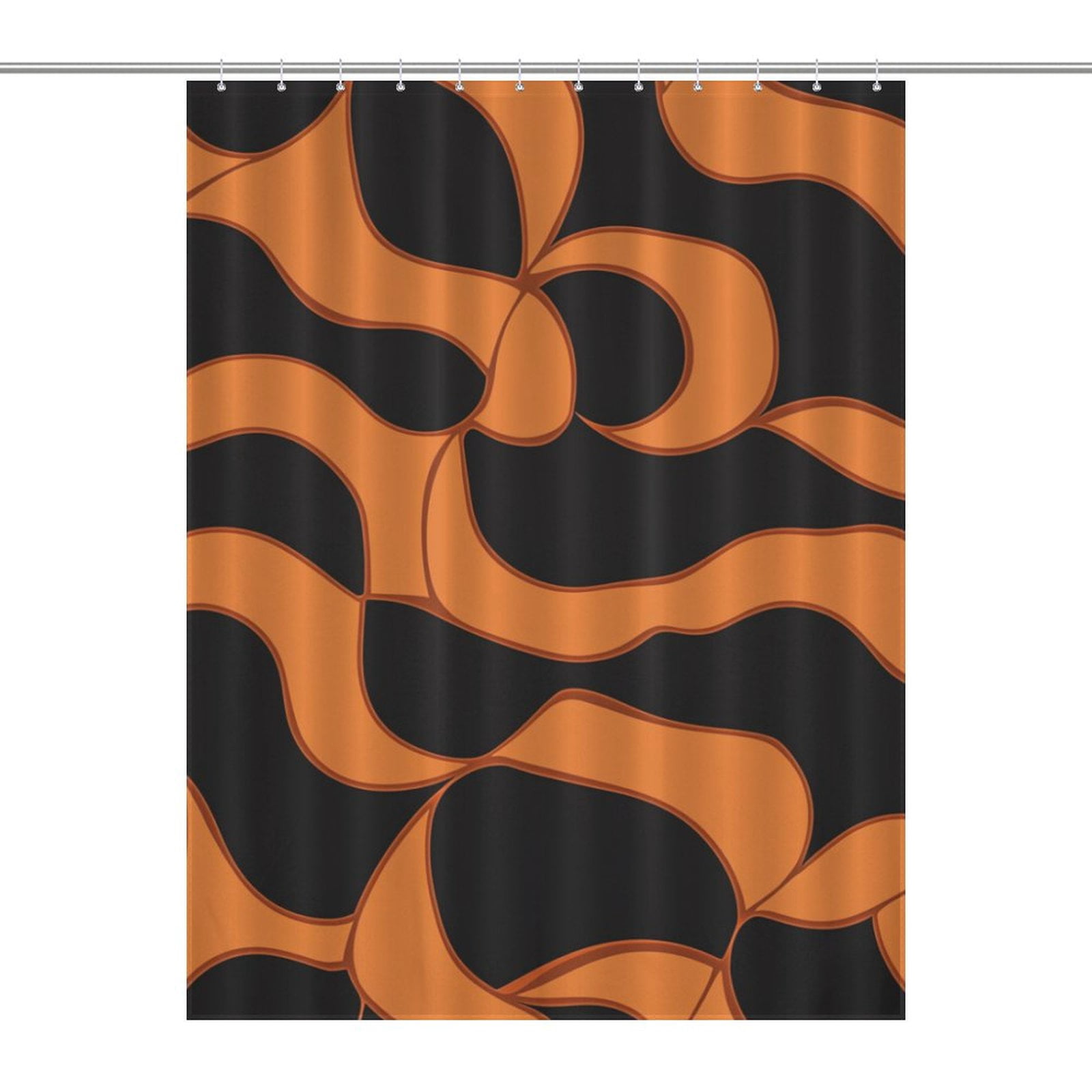 Bohemian Pattern Shower Curtains - Bath Shower Curtain Set with 12 ...