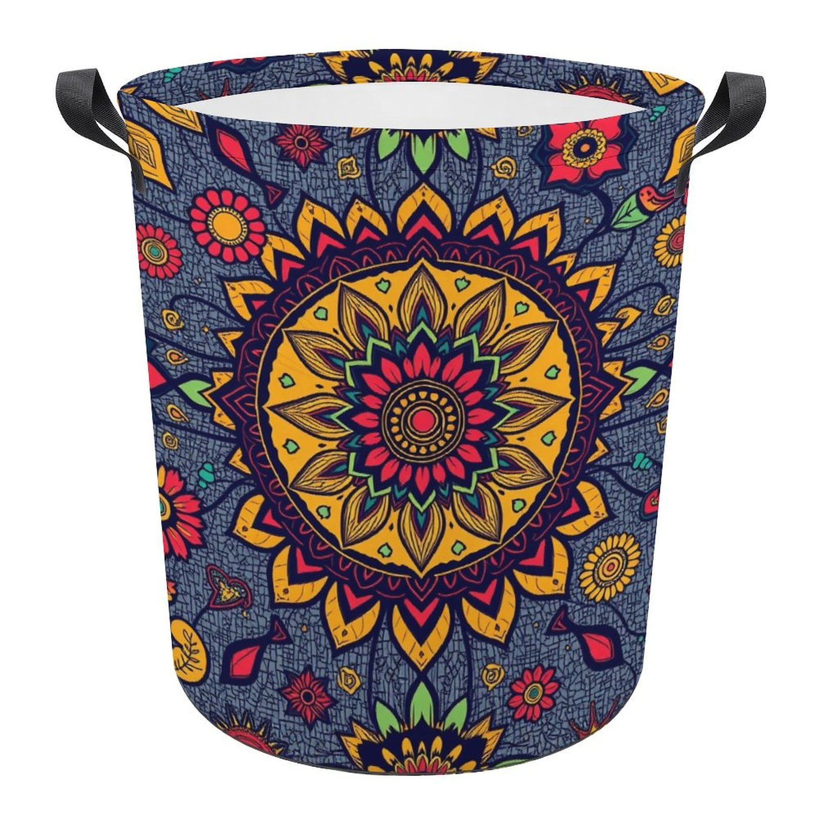 Bohemian Pattern Waterproof Storage Bag Household Dirty Laundry Basket ...