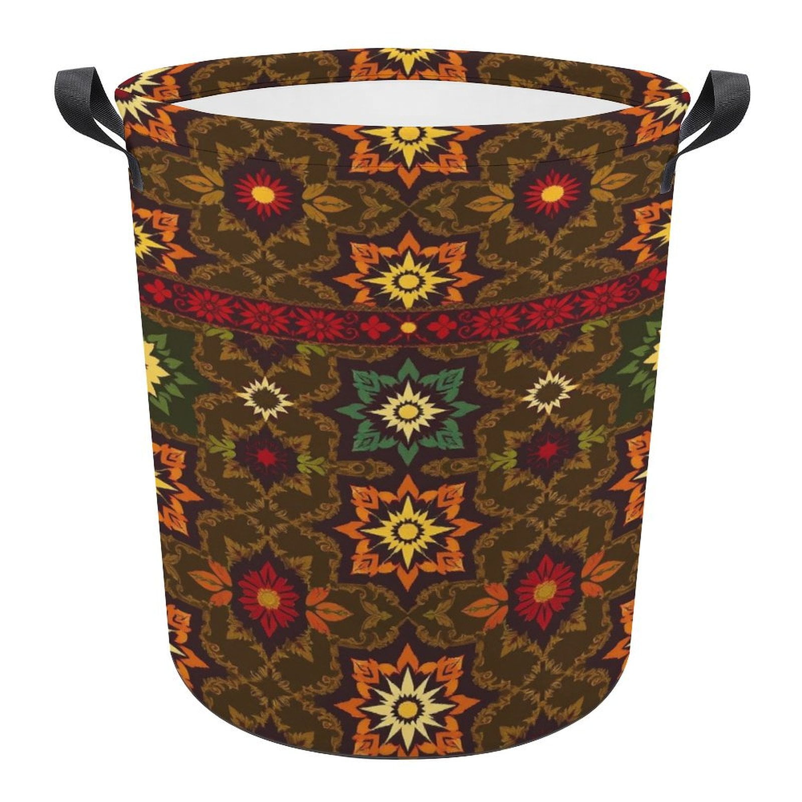 Bohemian Pattern Waterproof Storage Bag Household Dirty Laundry Basket ...