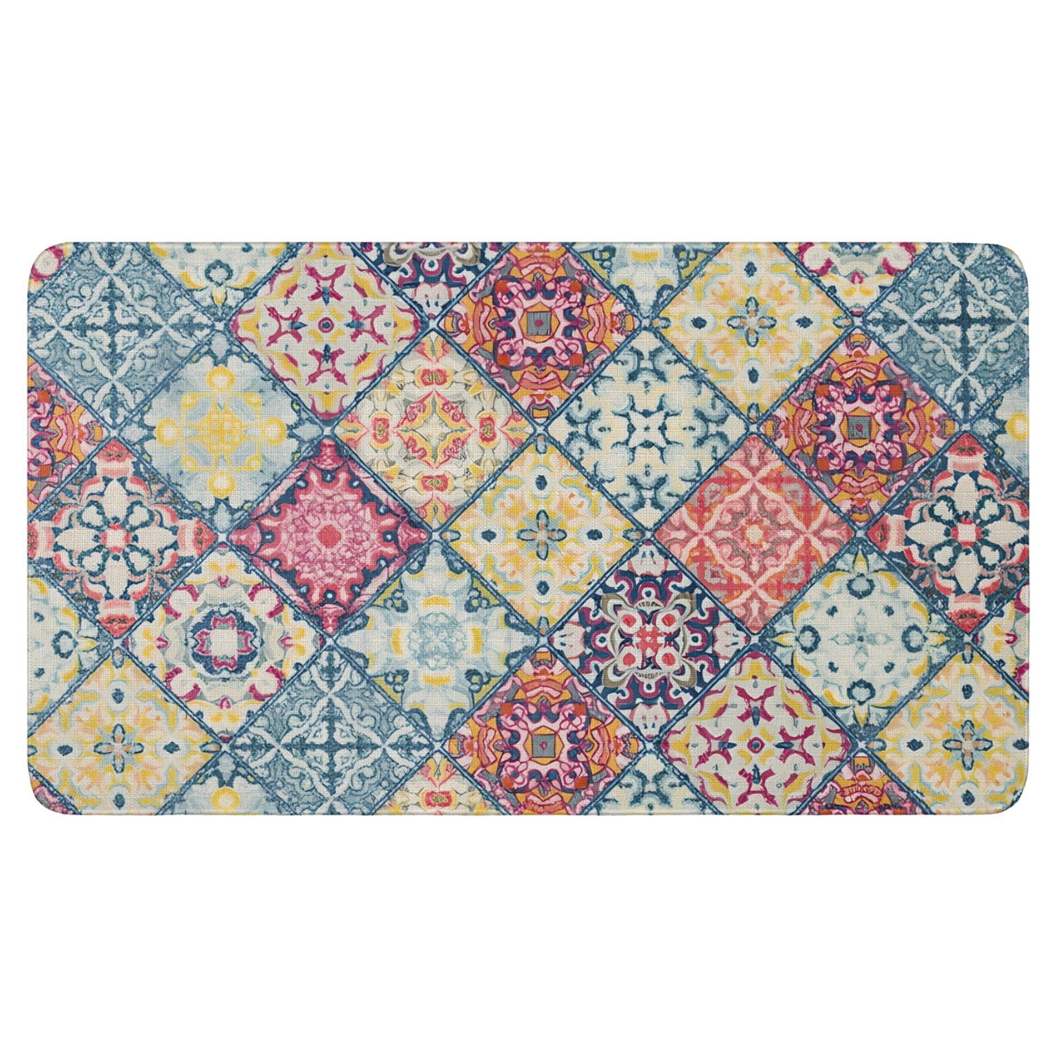 Bohemian Retro Geometric Patterns (3) Door Mat Welcome Door Mat for ...