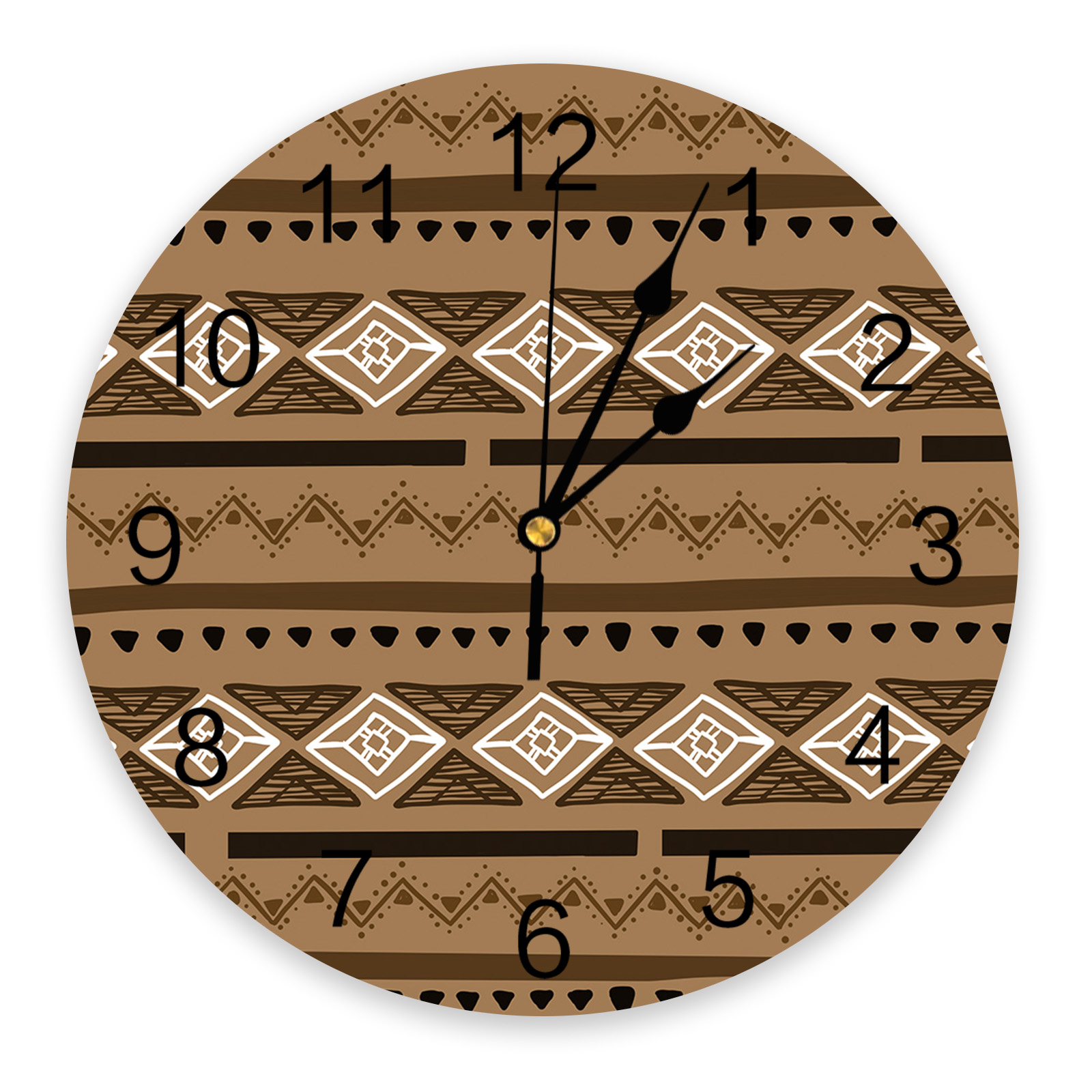 Bohemian Retro Medieval Wall Clock Modern Design Silent Wall Watch for ...