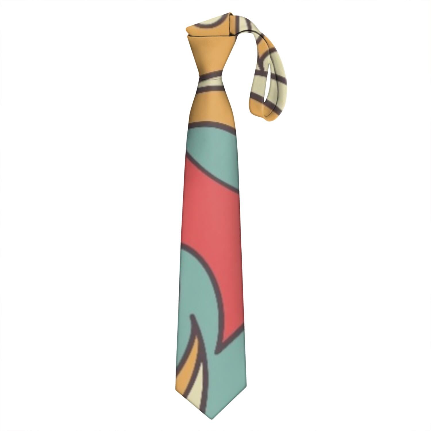 Bohemian Retro Men's Necktie - Artistic Satin Formal Tie for Prom ...