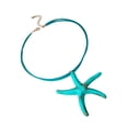 Bohemian Sea Star Pendant Statement Necklace Bold Sea Inspired Neck ...