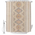 Bohemian Shower Curtain for Bathroom, Traditional Ethic Pattern ...