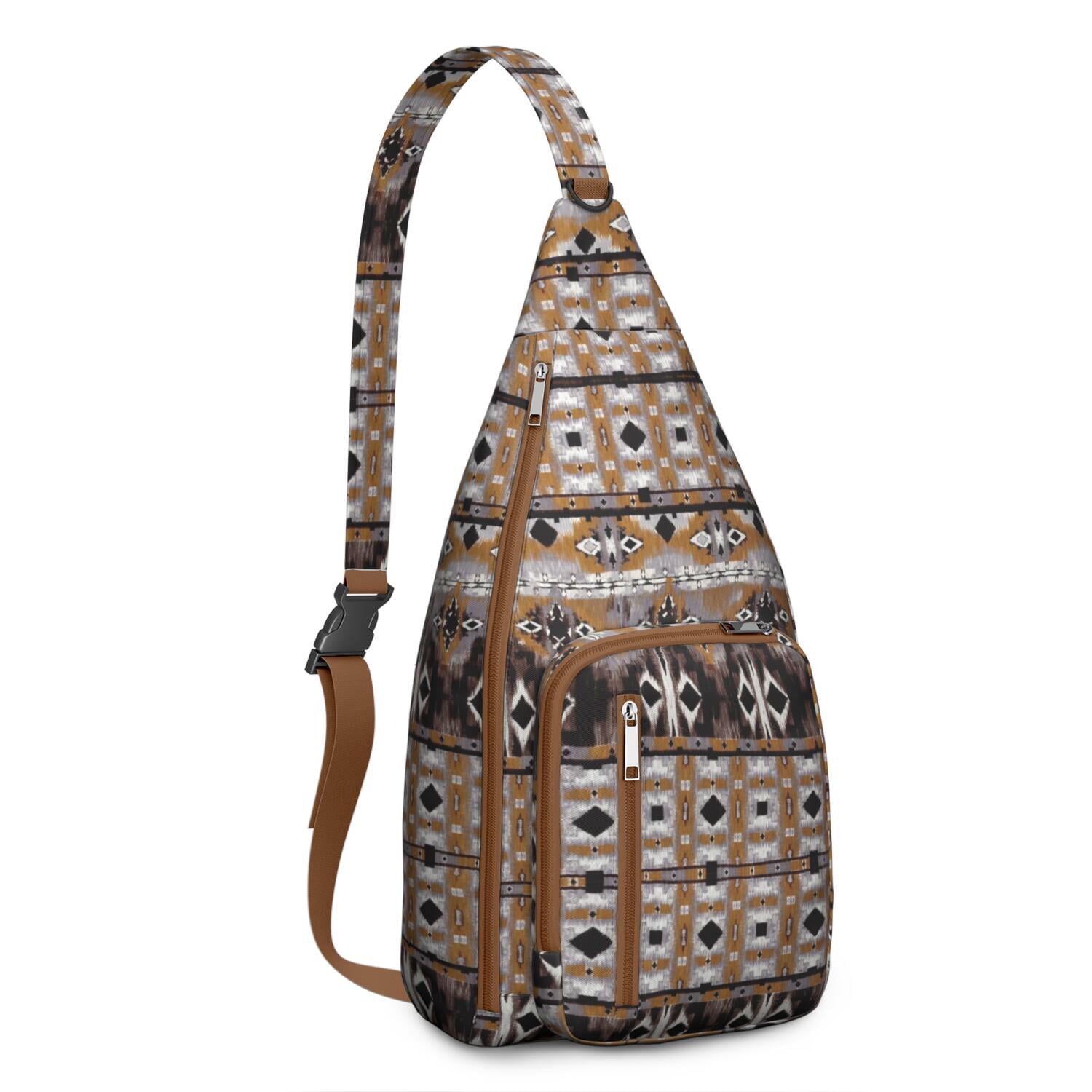 Bohemian Sling Backpack Sling Purse Vintage Ethnic Tribal Style Compact ...