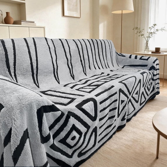 Bohemian Sofa Covers: Retro-Woven, Comfortable, Pet-Friendly, Non-Slip ...