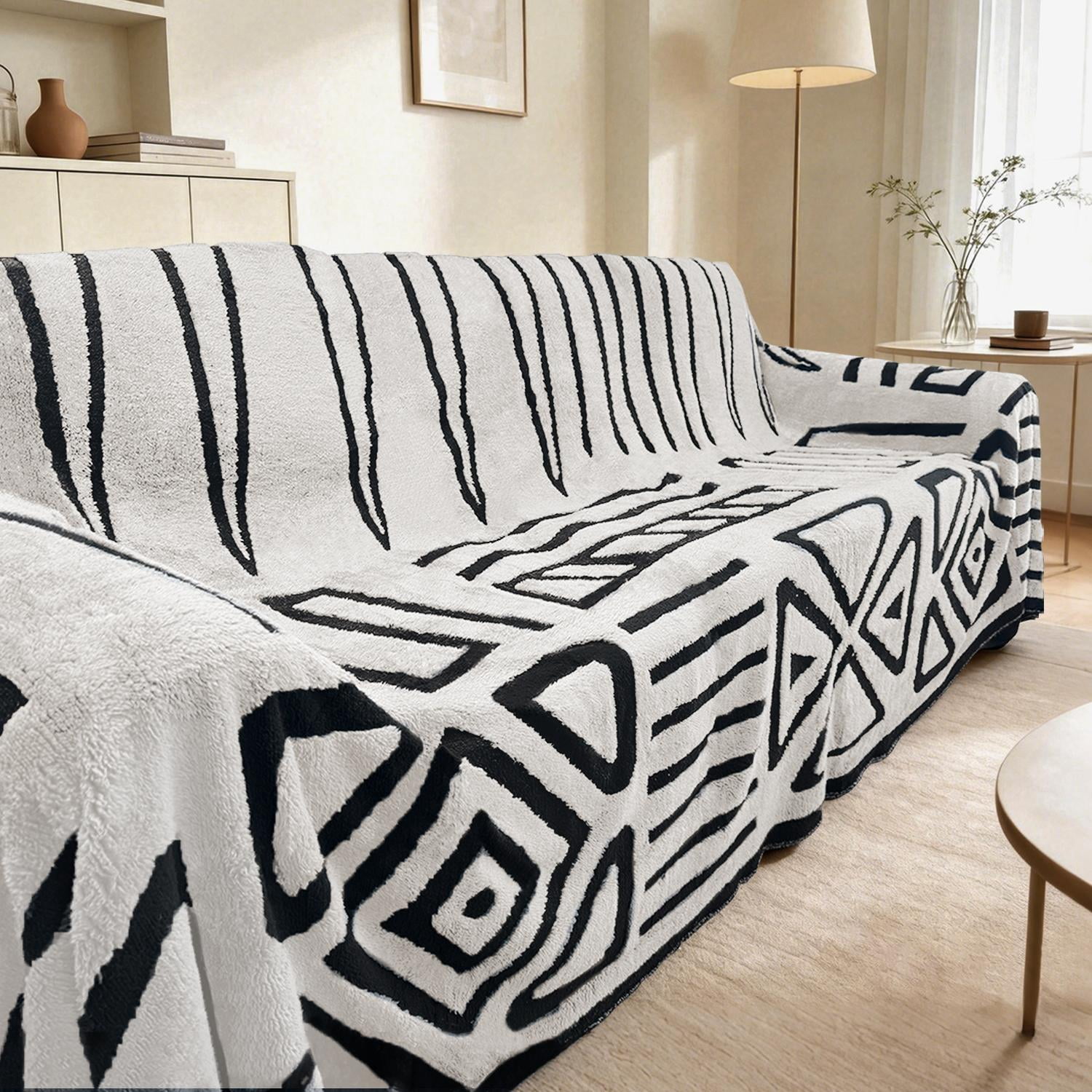Bohemian Sofa Covers: Retro-Woven, Comfortable, Pet-Friendly, Non-Slip ...