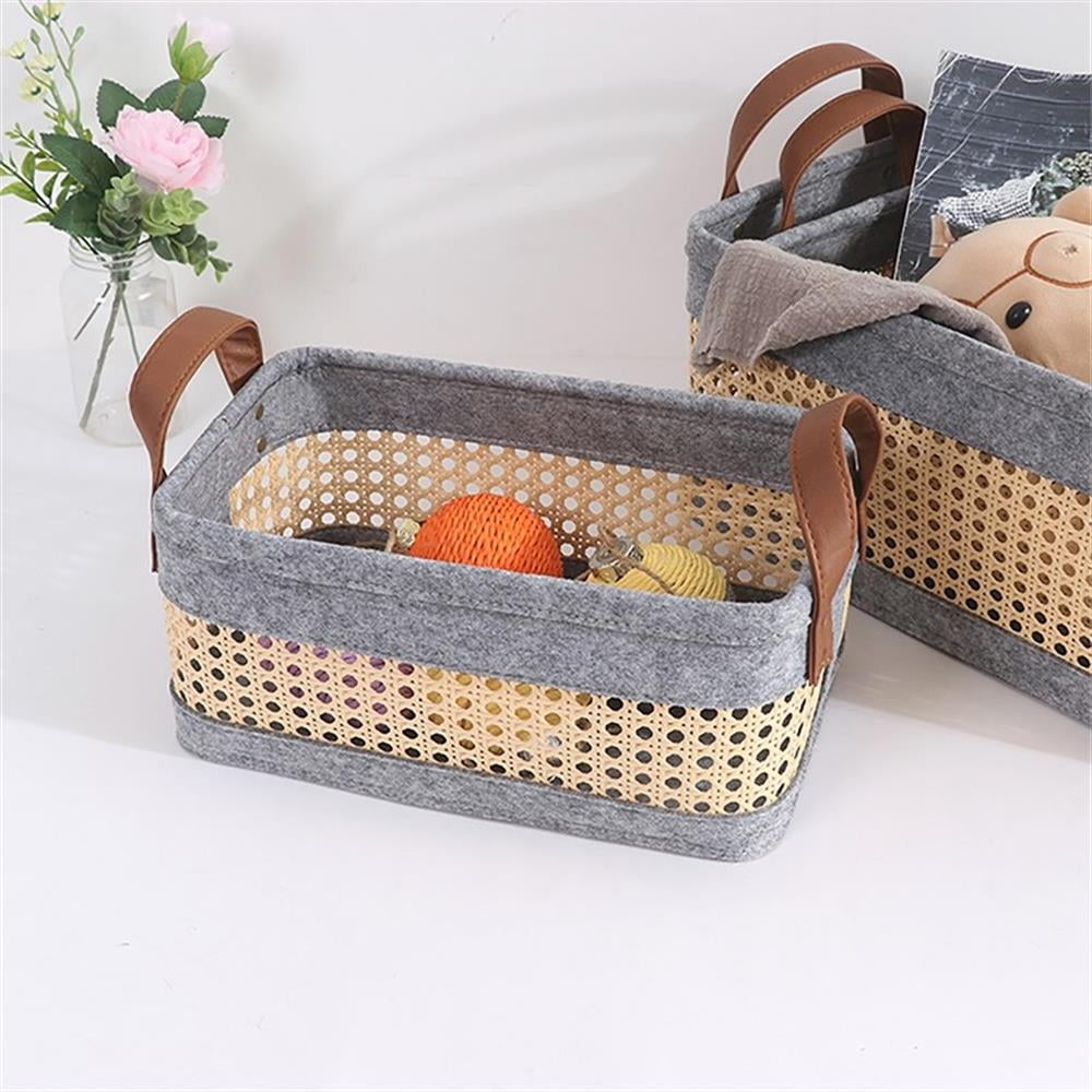 Bohemian Storage Basket for Shelves Set of 3 - Walmart.com
