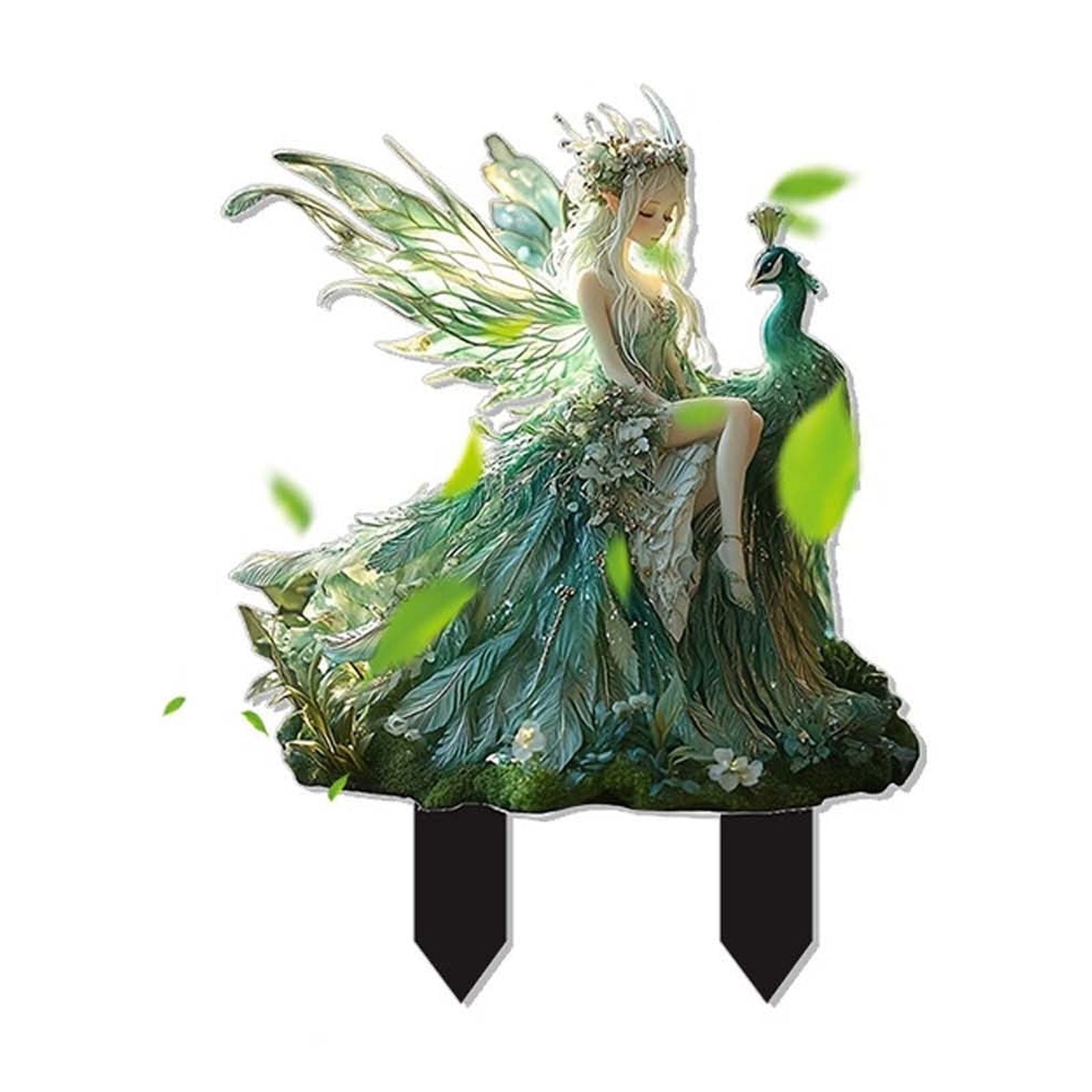 Bohemian Style Acrylic Peacock Statue Ground Insert Decoration Themed ...