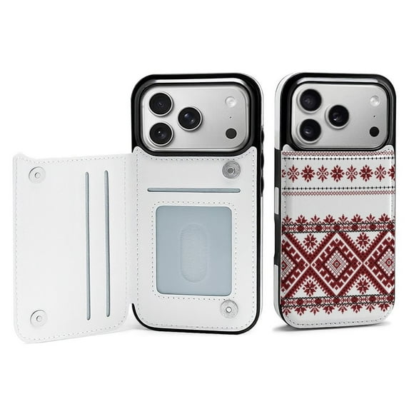 Bohemian Style Embroidery Leather Wallet Case for iPhone 11 Pro Max ...