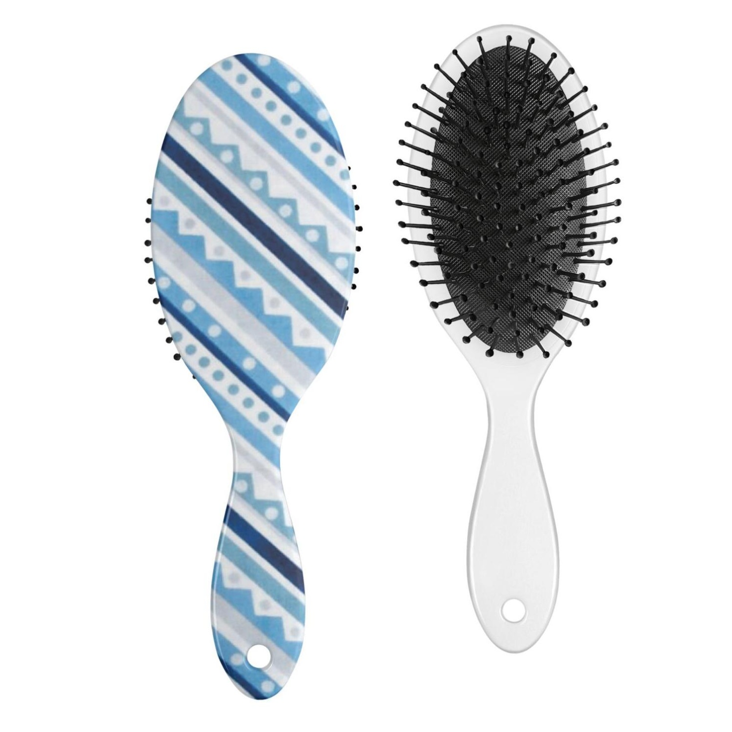 Bohemian Style Geometric Hairbrush - Smoothing Brush for Women ...