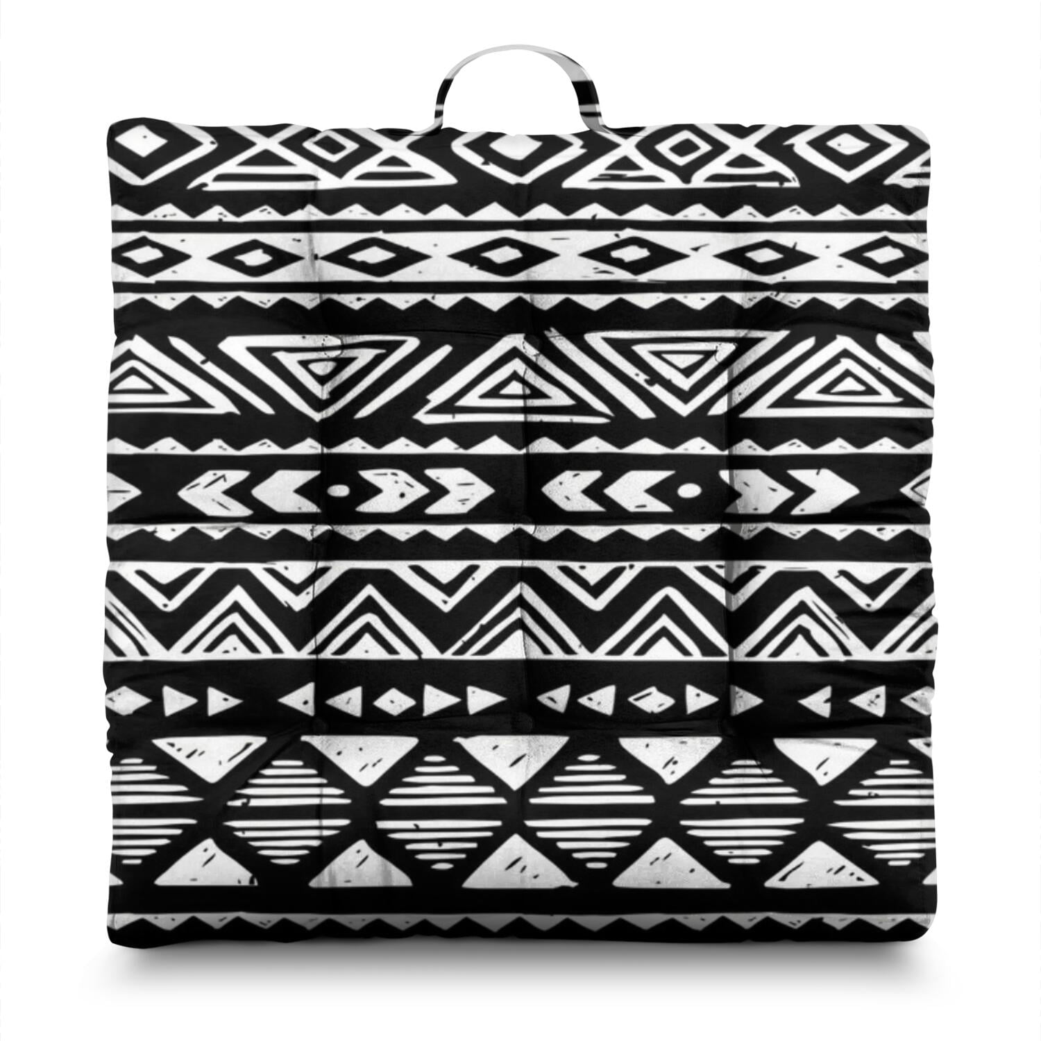 Bohemian Style Meditation Pillow 22x22 Inch Floor Cushion, Colorful ...