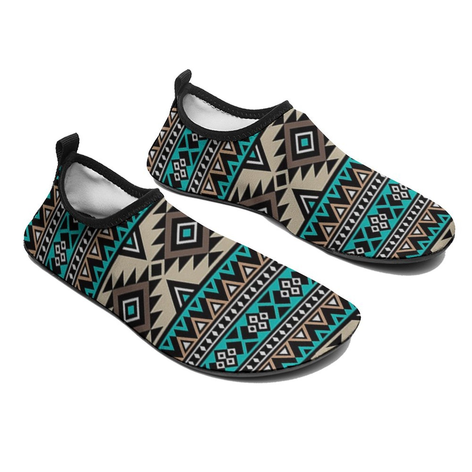 Bohemian Style Pattern Ethnic Minority Characteristics Water Shoes ...
