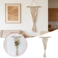 Bohemian Style Rope Weaving Wall Hanging A Hand Woven Tapestry with ...