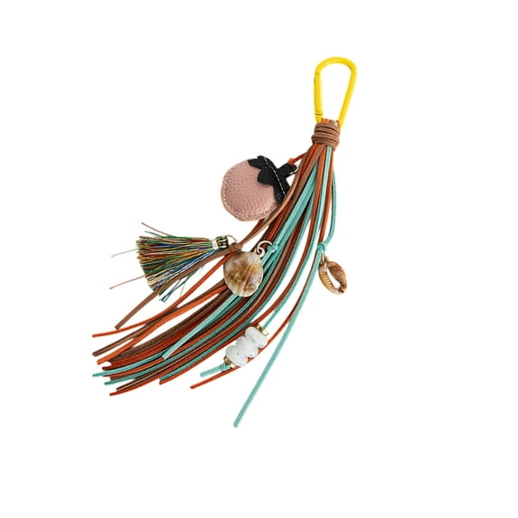 Bohemian Style Shell Bag Charm Colorful Tassels DIY Craft Kit Gift ...