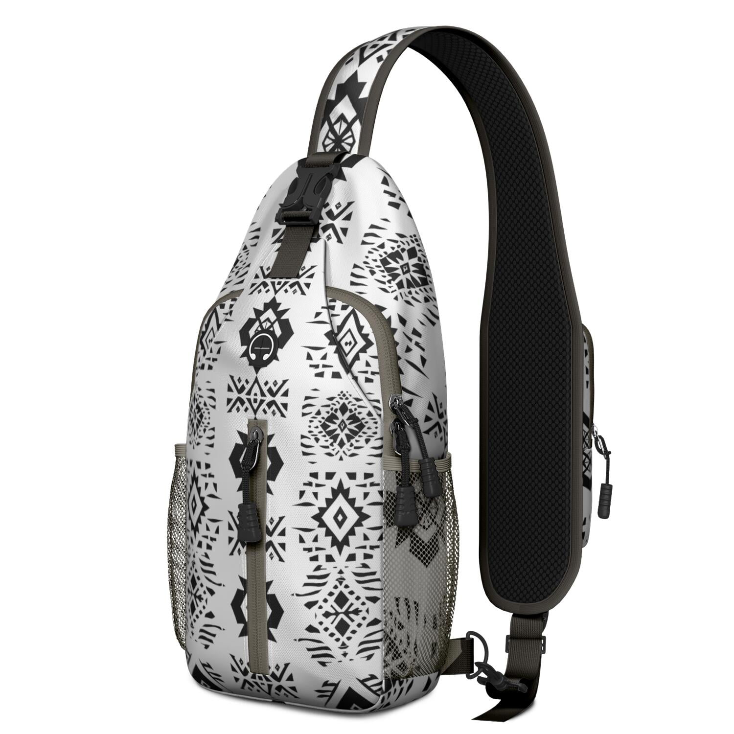 Bohemian Style Sling Backpack Ethnic Tribal Anti-theft Travel Daypack ...