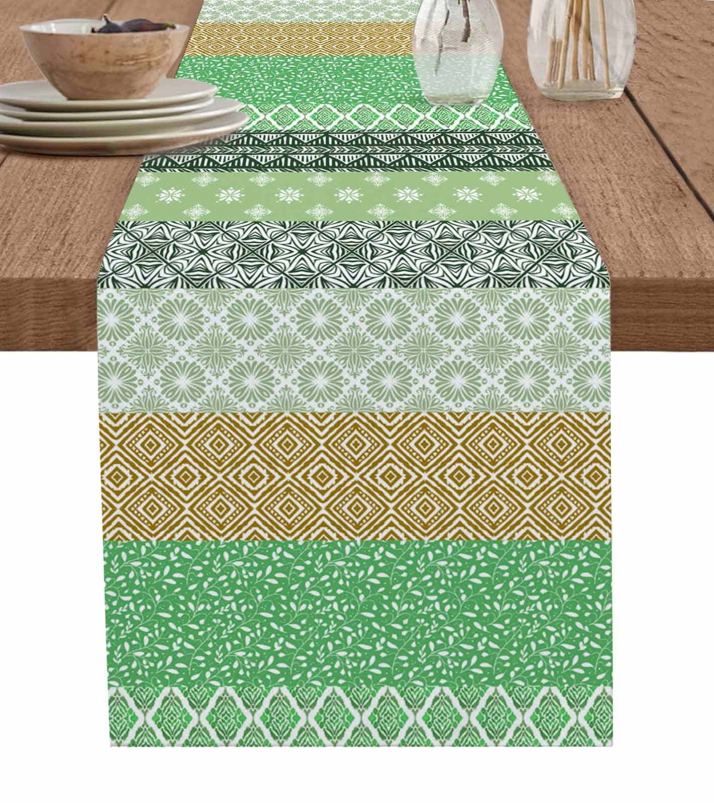 Bohemian Style Tribal Art Table Runner Luxury Wedding r Table Runner ...