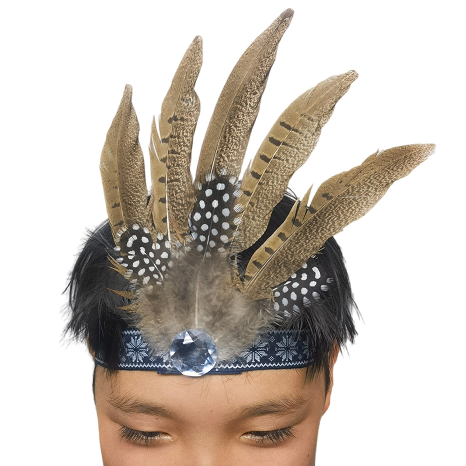 Bohemian Styles Feathered Headwear For Comfortable And Vintage Indian ...