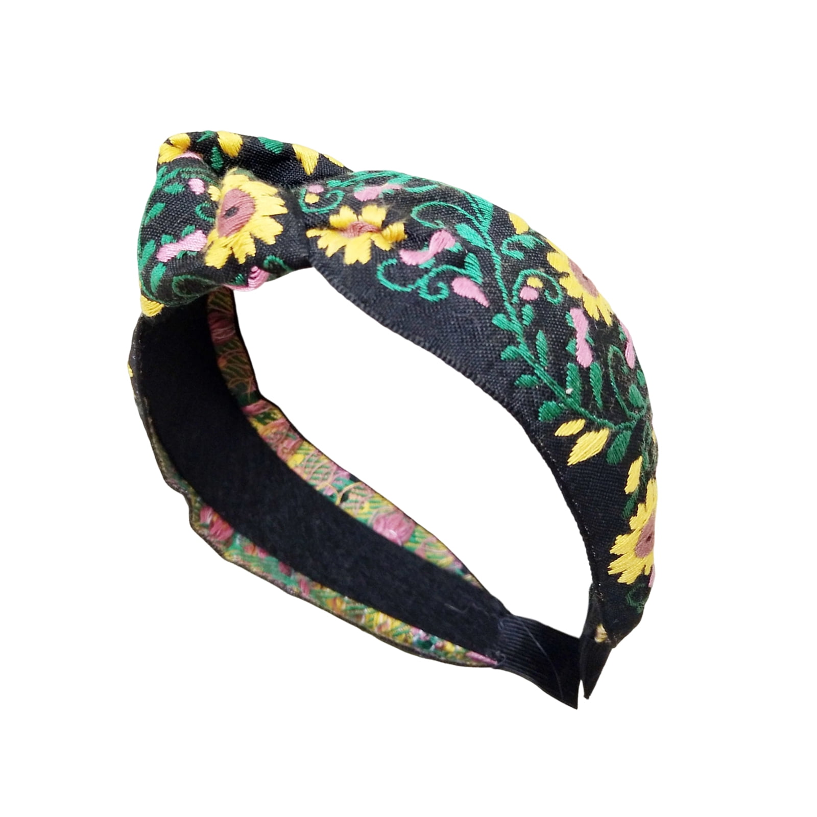 Bohemian Styles Mexico Headbands Wide Knotted Hairband for Women with ...