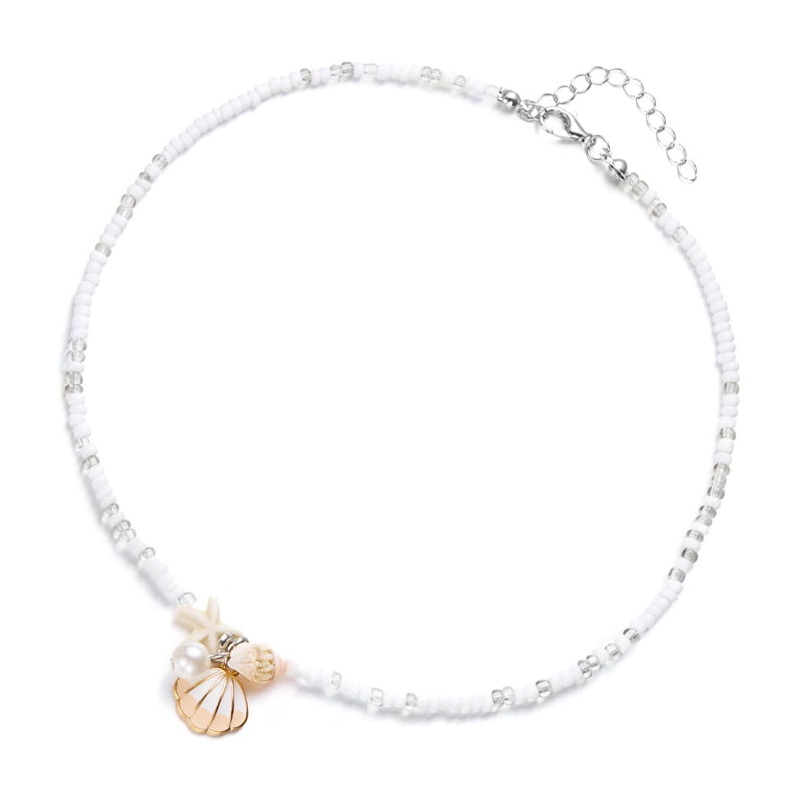 Bohemian Styles Shell Necklace Fashion Statement Necklace Beads ...