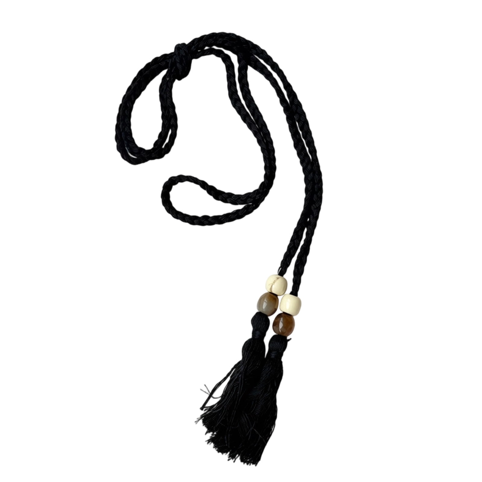 Bohemian Styles Waist Rope for Women Cotton Rope Belt with Wooden Bead ...