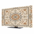 Bohemian TV Dust Cover 40 Inch, Ethnic Vintage Oriental Floral Pattern ...