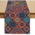 Bohemian Table Runner 90 Inches Long, Vintage Seasonal Table Runners ...