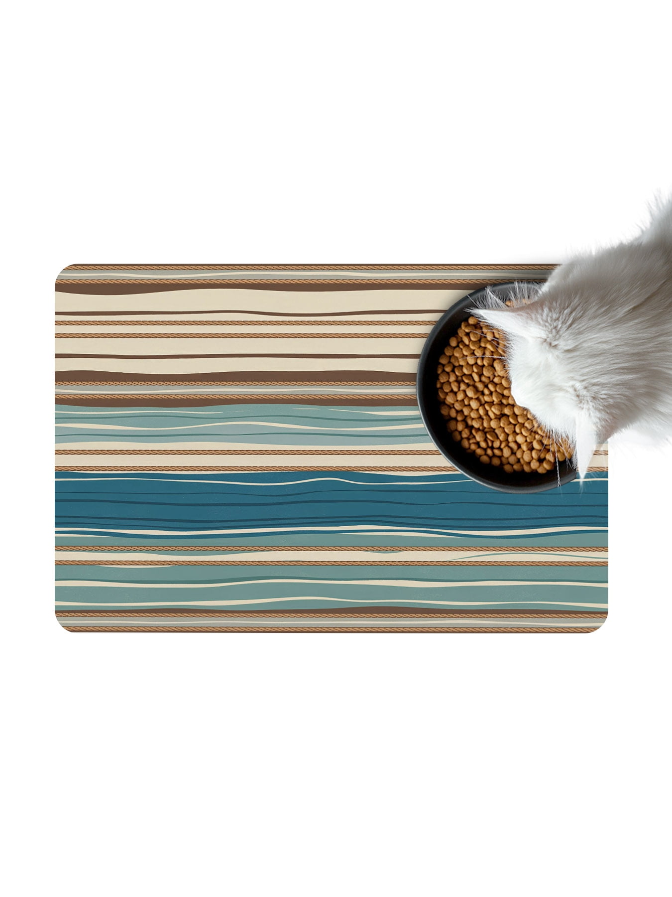 Bohemian Teal Doormat Non Slip Diatomaceous Earth Door Mat Absorbent ...