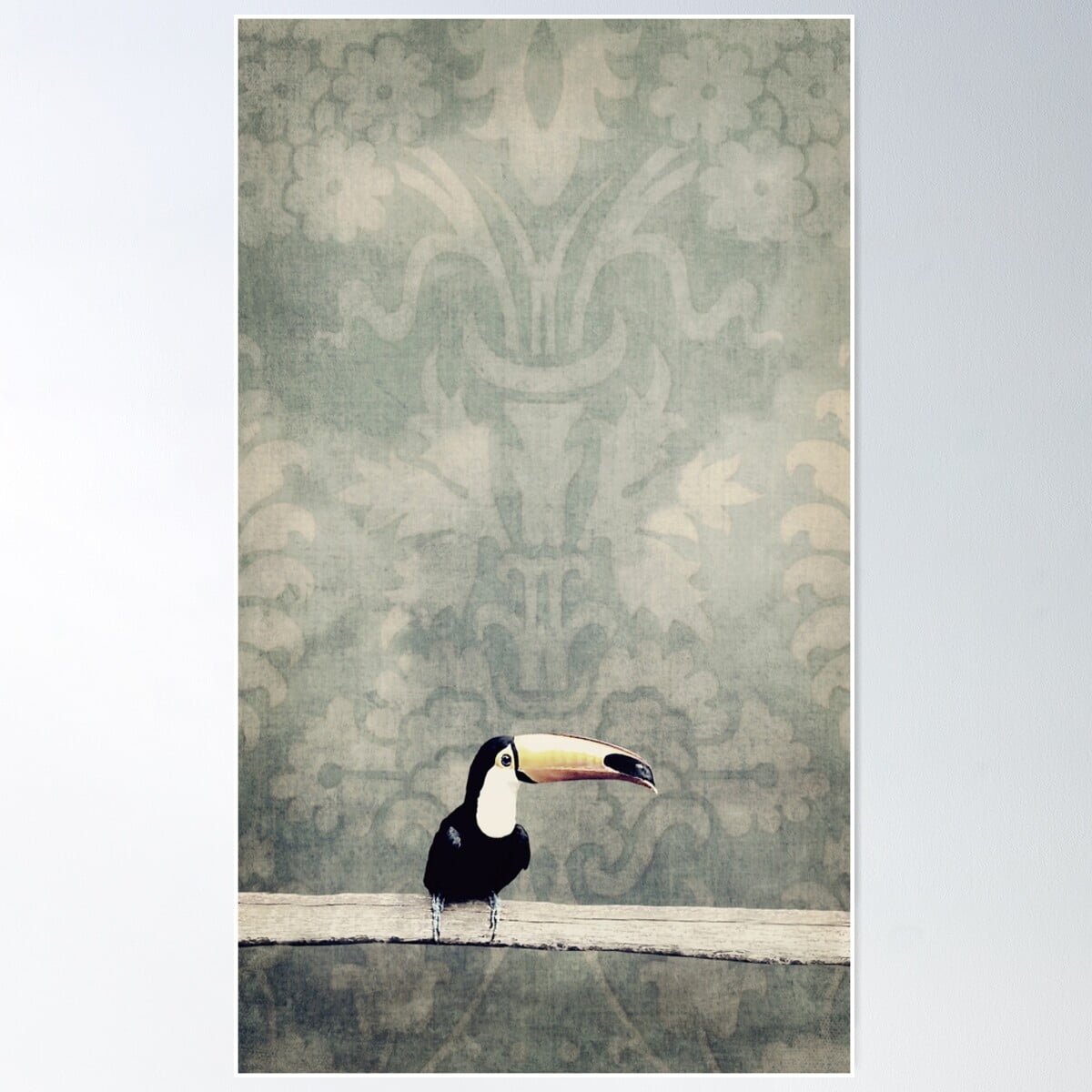 Bohemian Toucan Poster Wall Art, Modern Wall Decor For Living Room ...