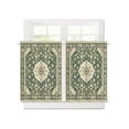 Bohemian Vintage Farm Pattern Short Blackout Curtains 36 Inch Long ...