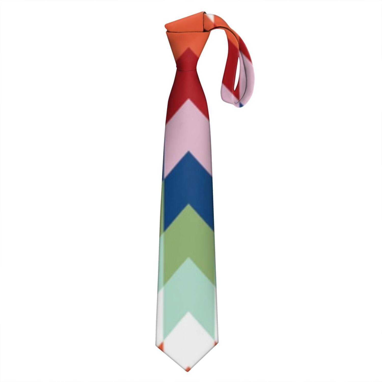 Bohemian Vintage Fashion Tie - Ethnic Retro Satin Necktie for Formal ...
