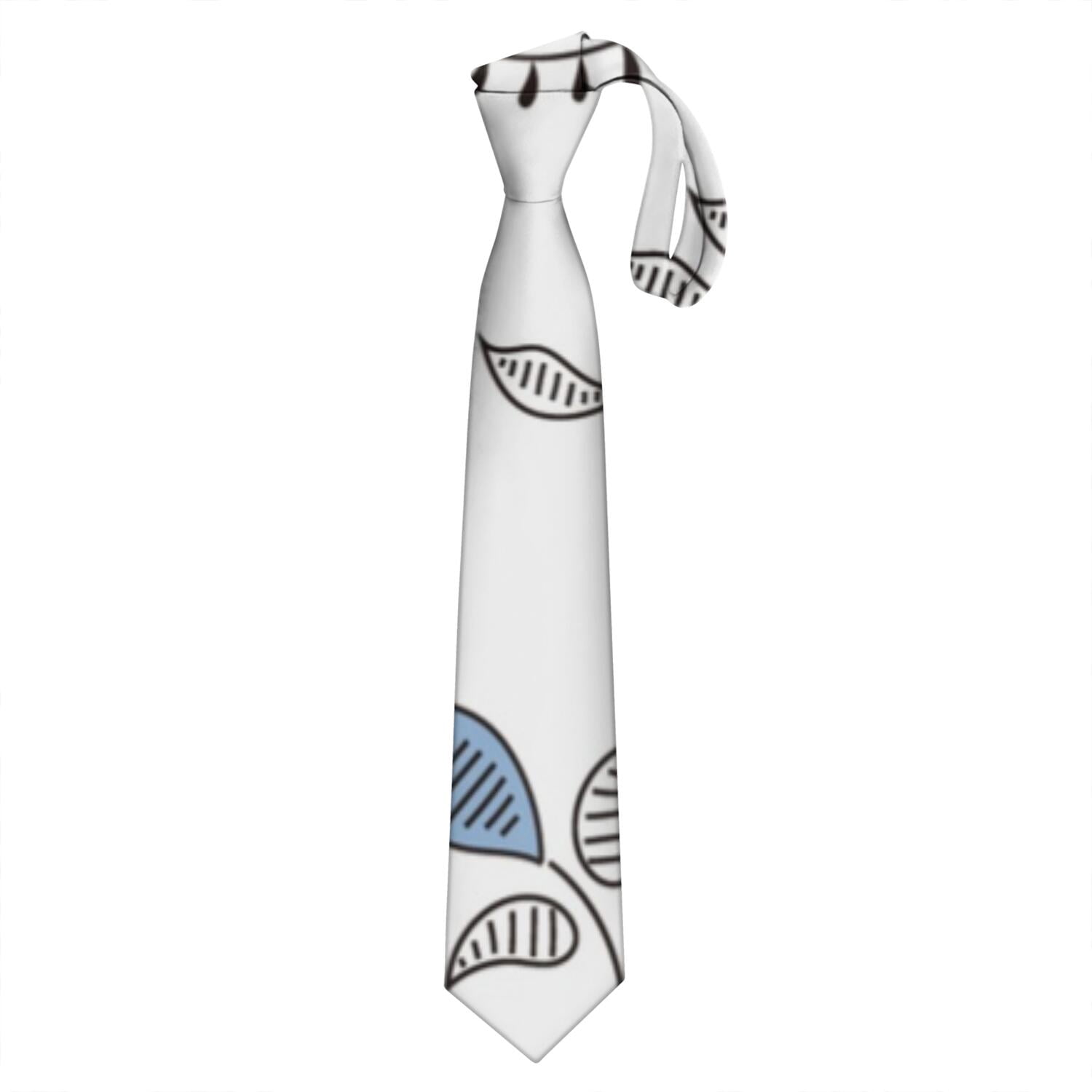 Bohemian Vintage Fashion Tie - Ethnic Retro Satin Necktie for Formal ...