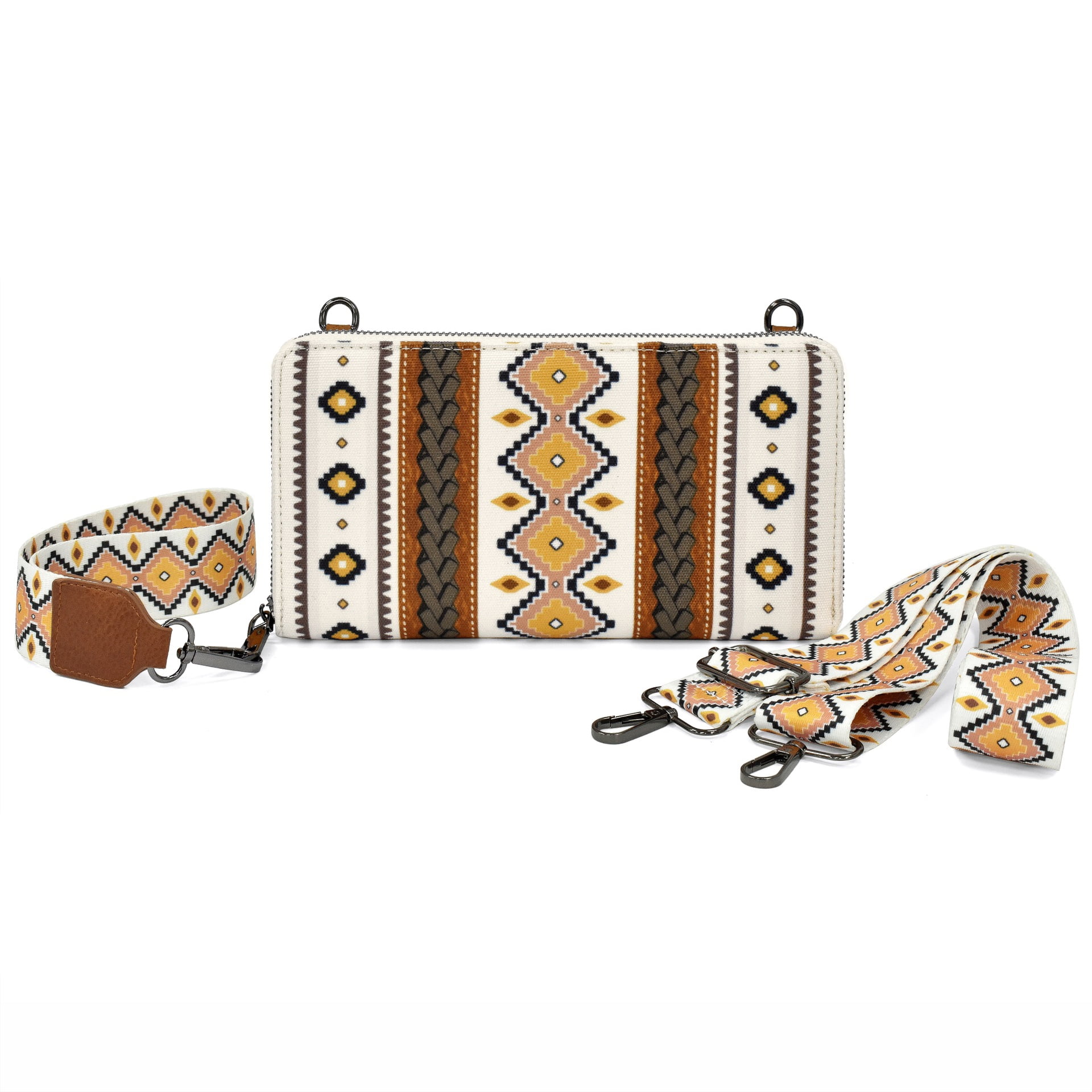 Bohemian Wallet Purse for Women Western Wallet Boho Clutch Wristlet ...