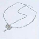 Bohemian Water Drop Forehead Chain Hair Accessory - Unique Drop Design ...