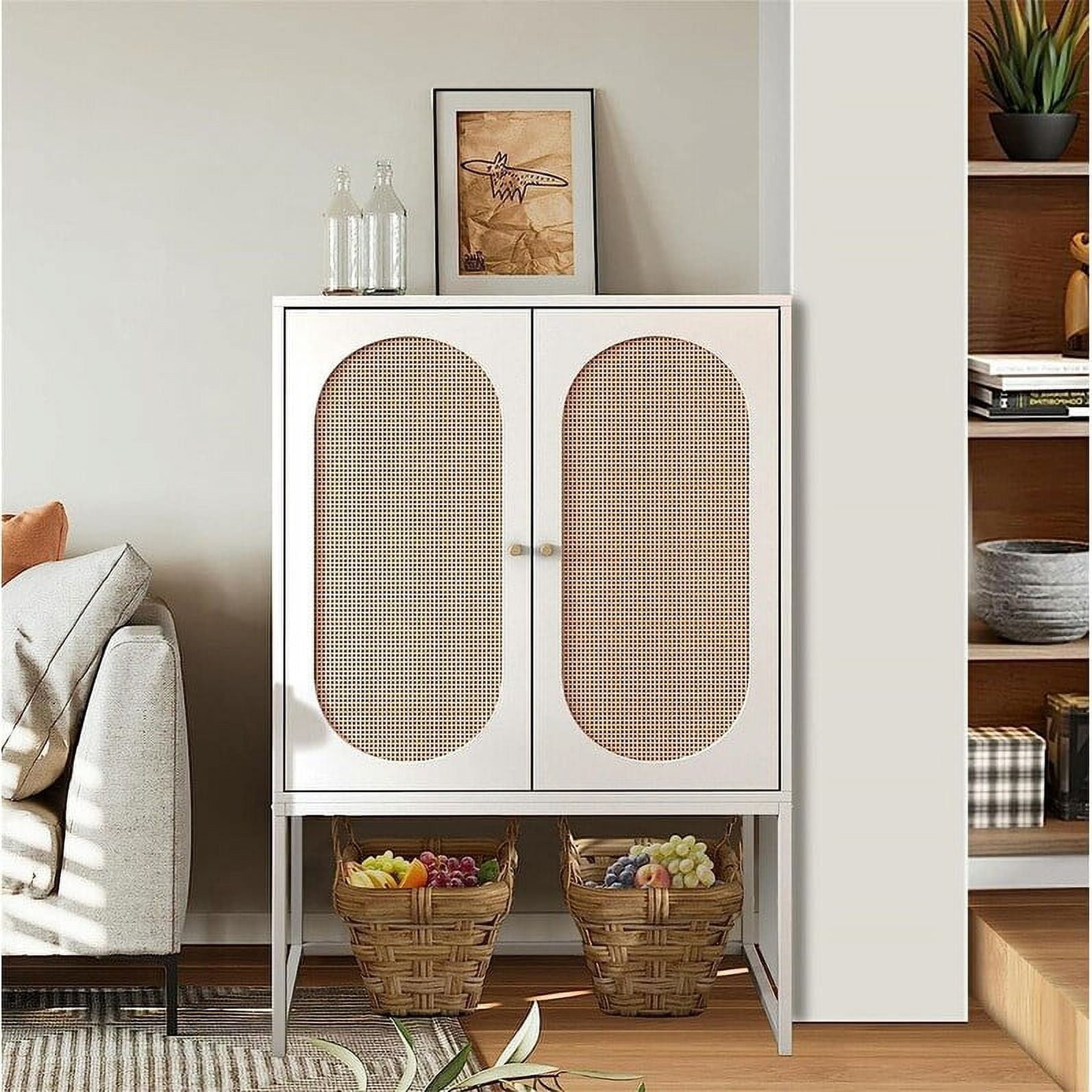 Bohemian accent lockers, adjustable shelves, living room, kitchen ...