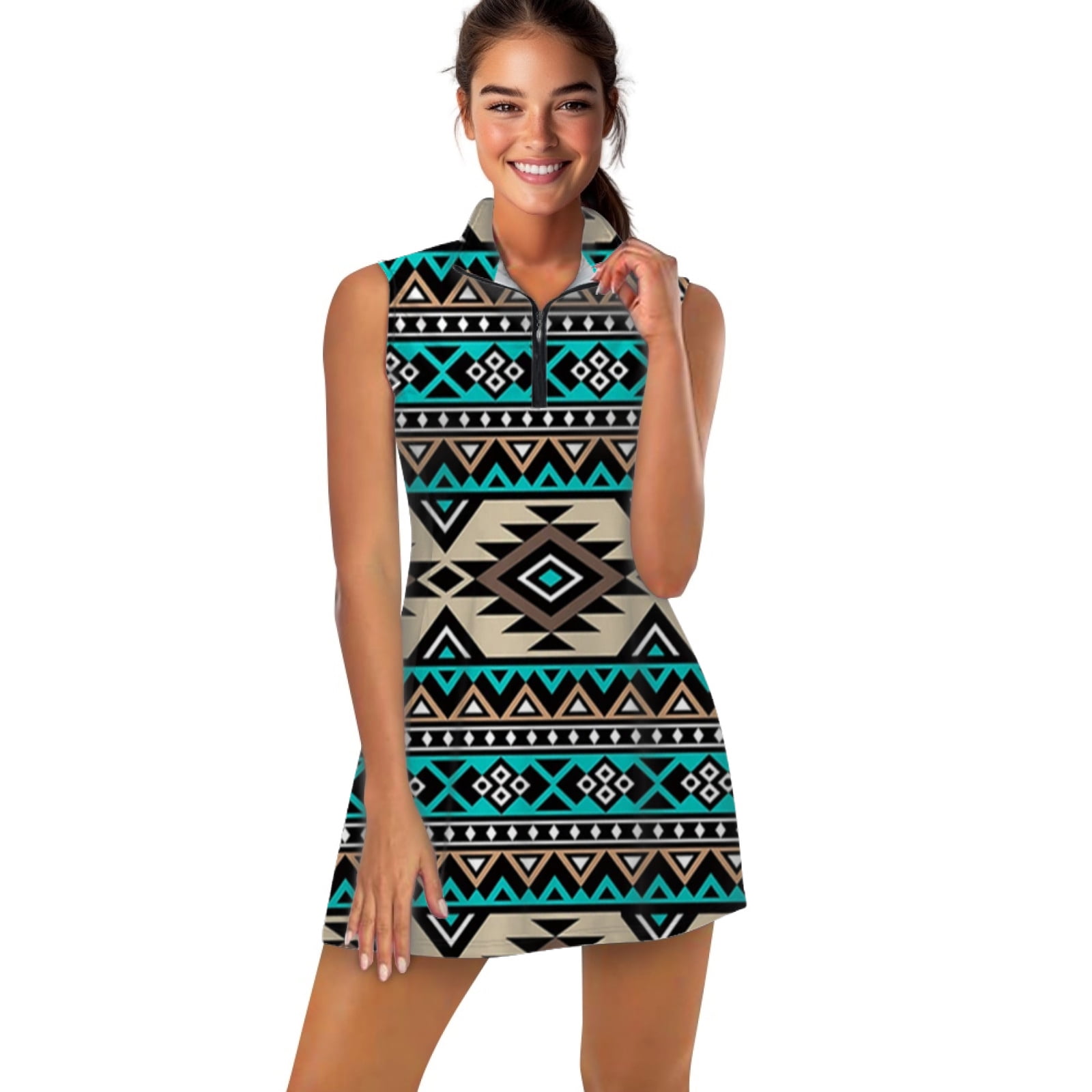 Bohemian style pattern ethnic minority characteristics Sports Dresses ...