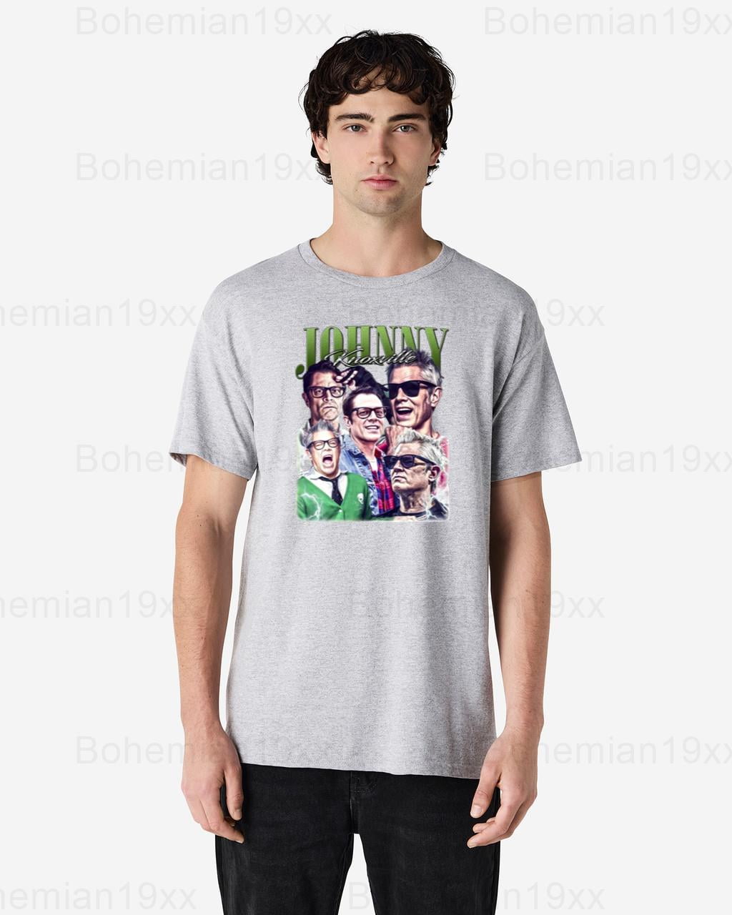 Bohemian19xx Johnny Knoxville Vintage T-shirt with Classic Jackass Fan ...