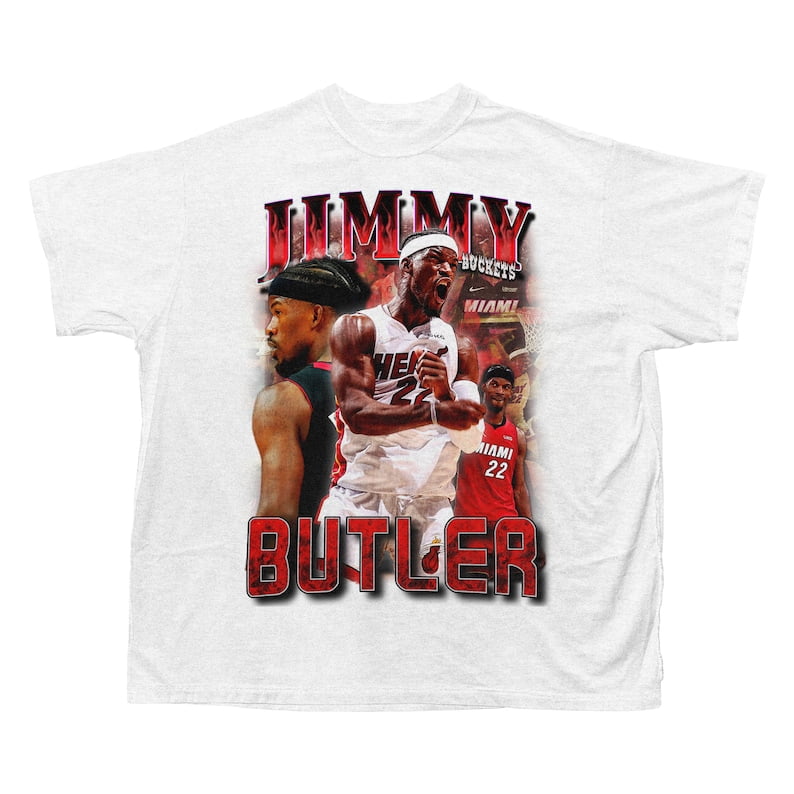 Bohi Blie-WM161 NEW BRAND, team t-shirts, Jimmy Butler "Jimmy Buckets ...