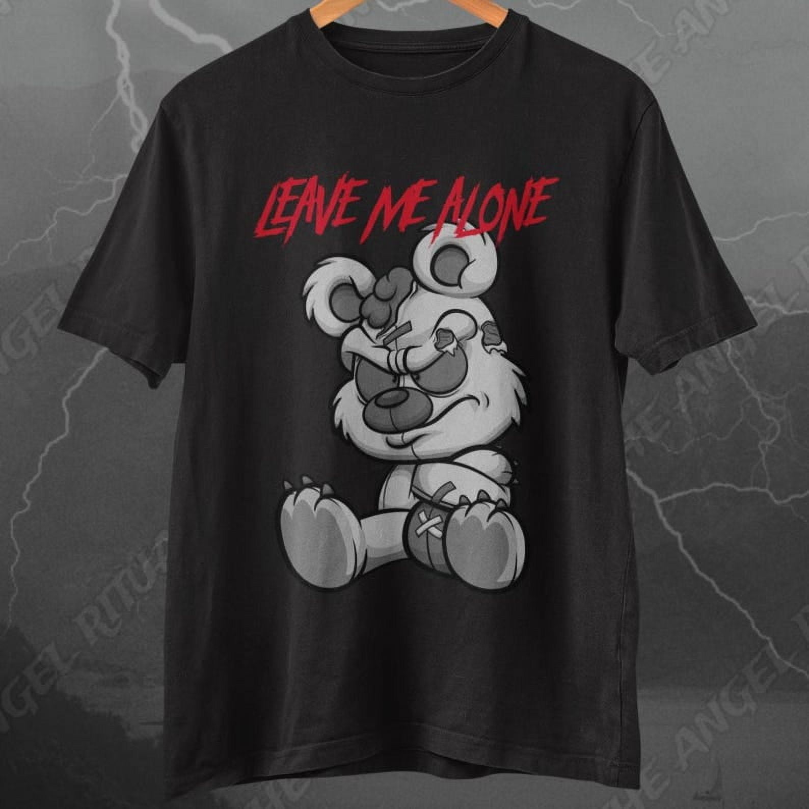 Bohia Blie-WM161 NEW BRAND, team t-shirts, Leave Me Alone Cute Gothic T ...