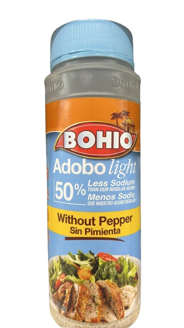 Bohio Adobo Criollo Lite, 50% Less Sodium, Calorie Free Fat Free Carb ...