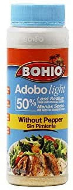 Bohio Adobo Criollo Lite, 50% Less Sodium, Calorie Free Fat Free Carb ...