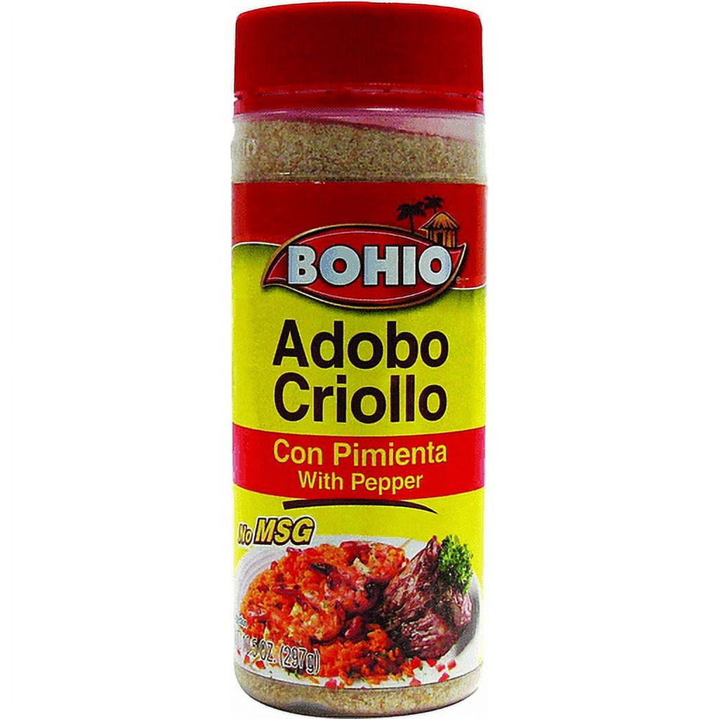 Bohio Adobo Criollo With Pepper, Calorie Free Fat Free Carb Free, 10 ...