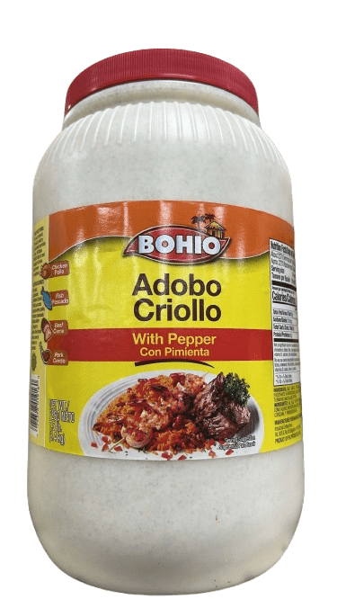 Bohio Adobo Criollo with Pepper, Calorie Free, 7.5 lbs Bottle - Walmart.com