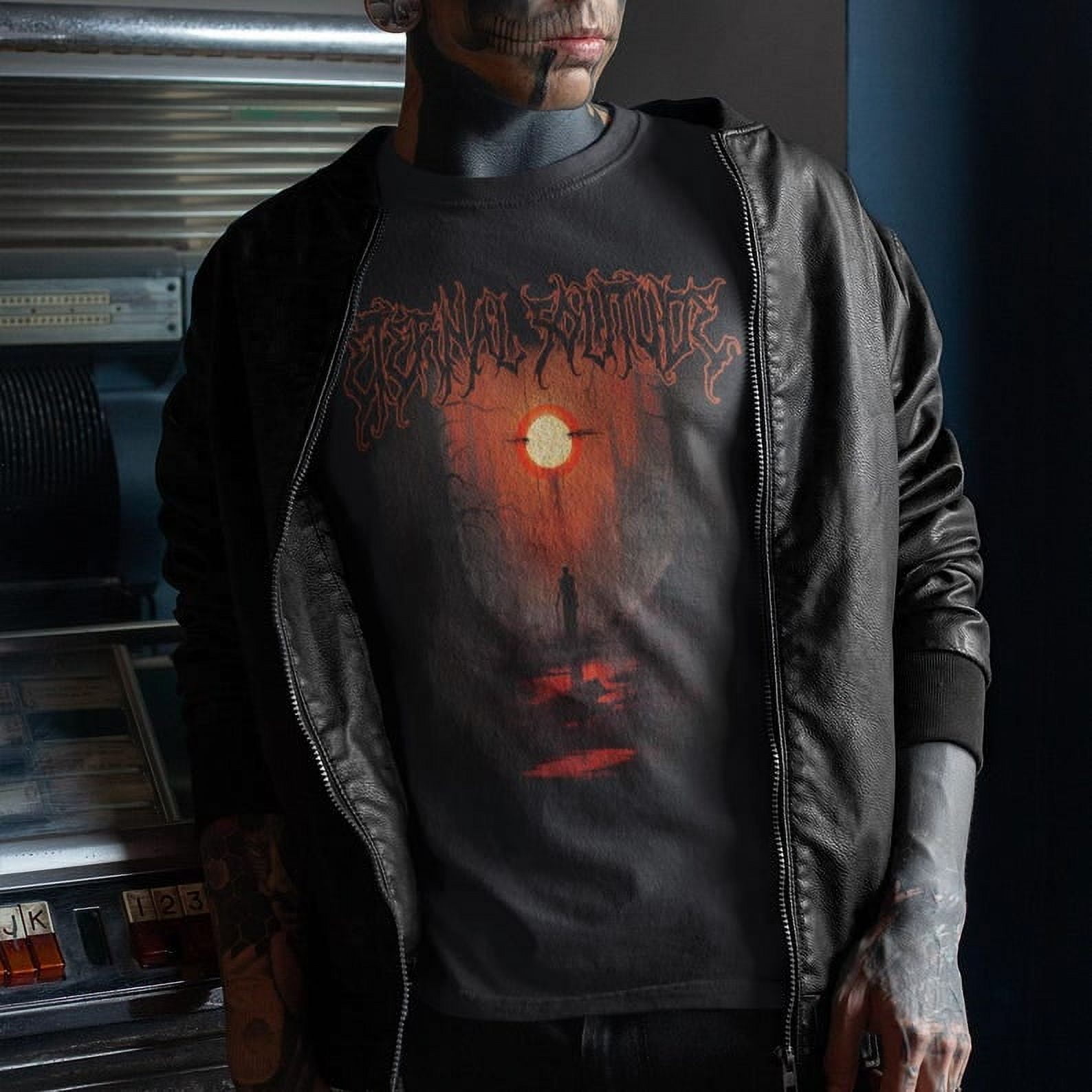 Bohis Blie-WM161 NEW BRAND, team t-shirts, Grunge Horror Faded T-shirt ...