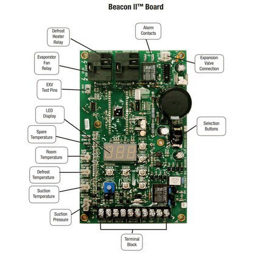 Bohn 28910103 - Beacon Ii Control Board (Blue) - Walmart.com