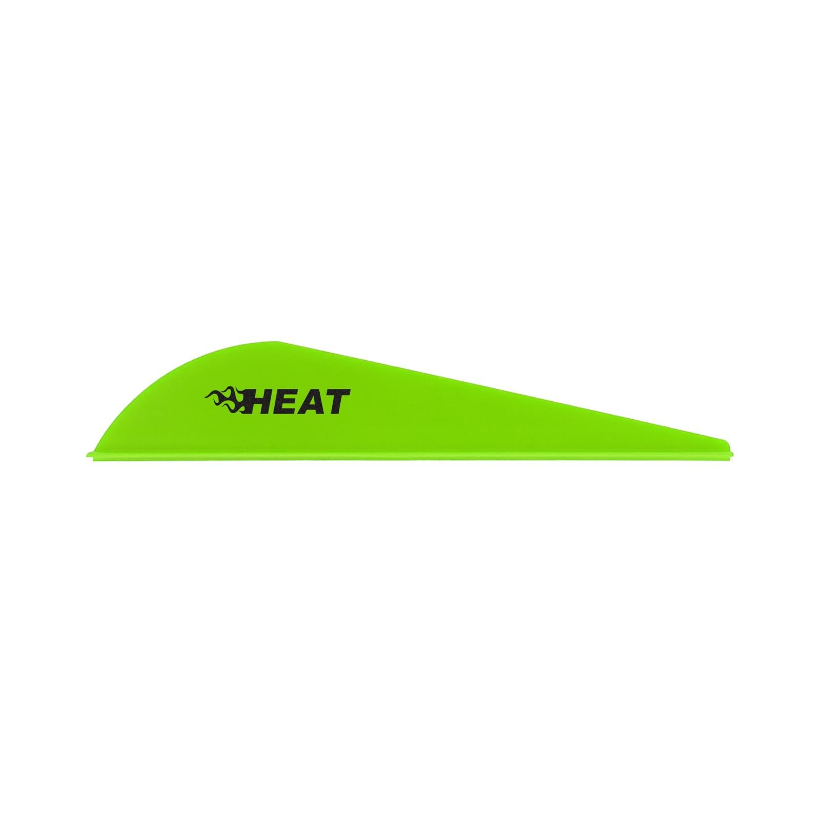 Bohning 101036NG Heat Vanes Neon Green 36-Pack 2.5" Hunting Arrow ...