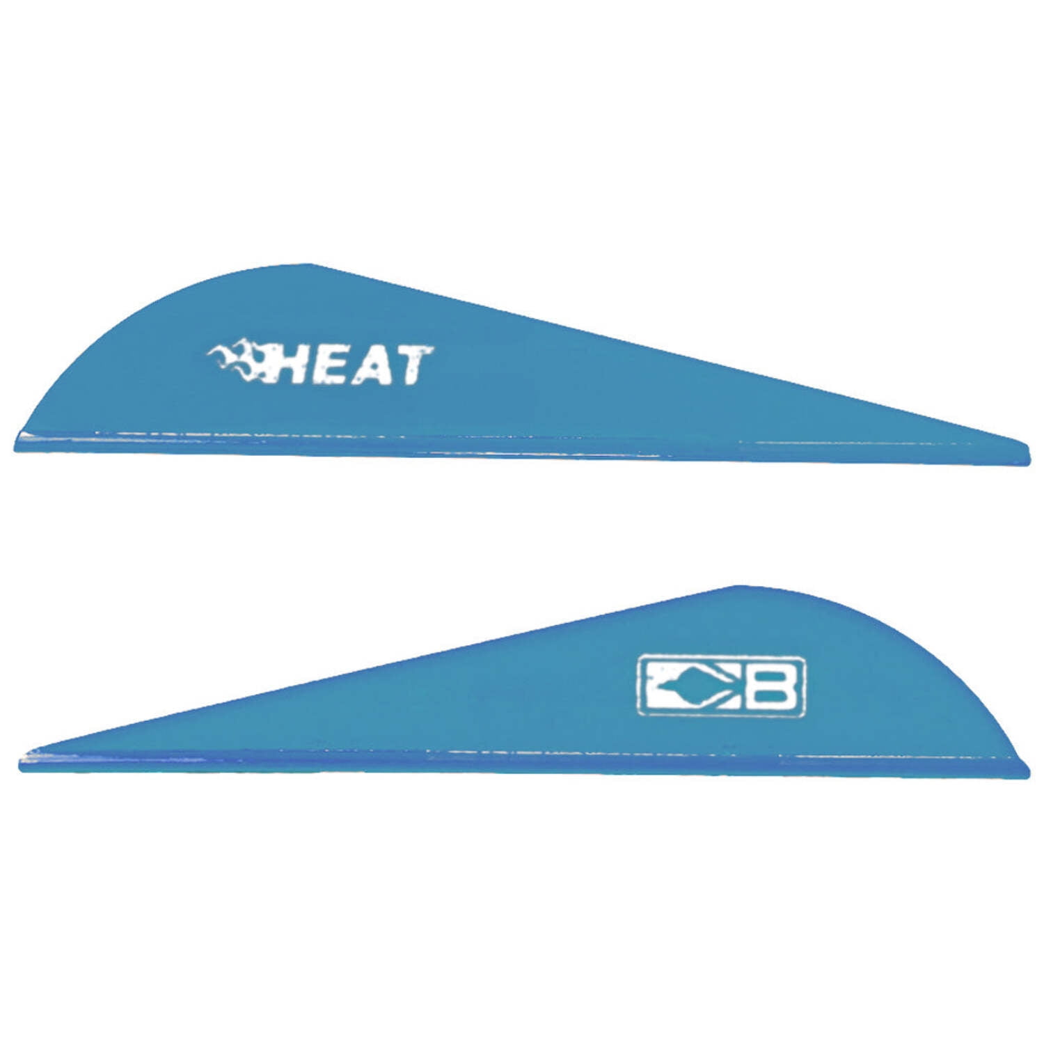 Bohning 101036SB Heat Vanes Satin Blue 36-Pack 2.5" Hunting Arrow ...
