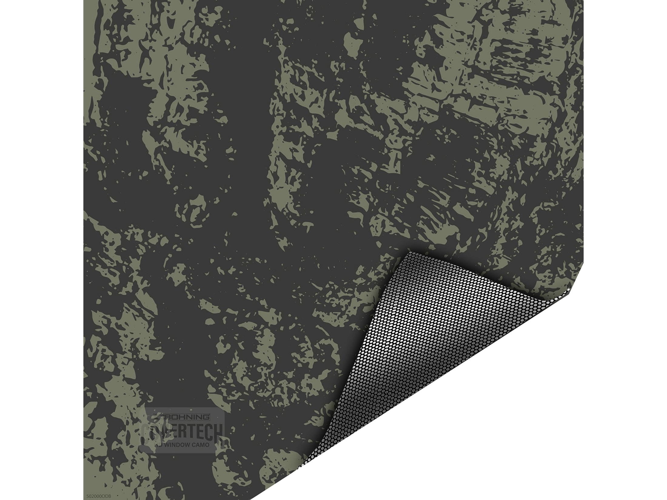 Bohning CoverTech HD Window Camo 24"x59" OD/Bark - Walmart.com
