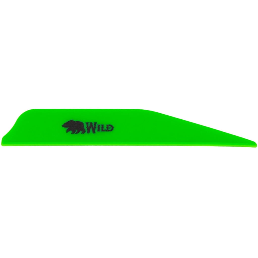Bohning Wild Vanes 3 in. Neon Green 100 pk. - Walmart.com